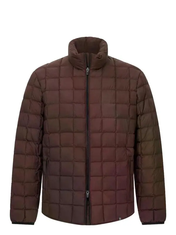 Boggi Milano Quilted Goose-down Bomber Jacket - Brown