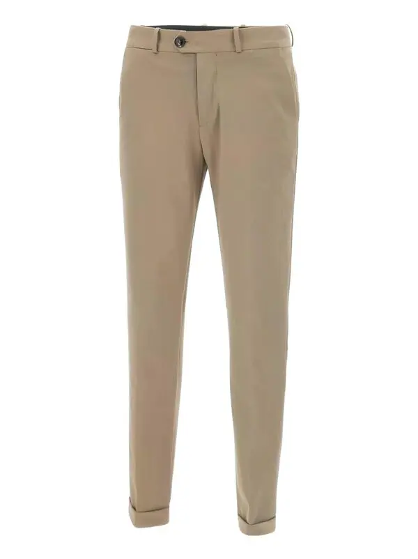 RRD Cuffed Logo Chinos - Neutrals