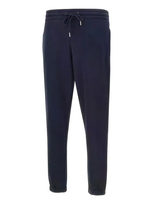 SUN 68 Drawstring Cuffed Track Pants - Blue