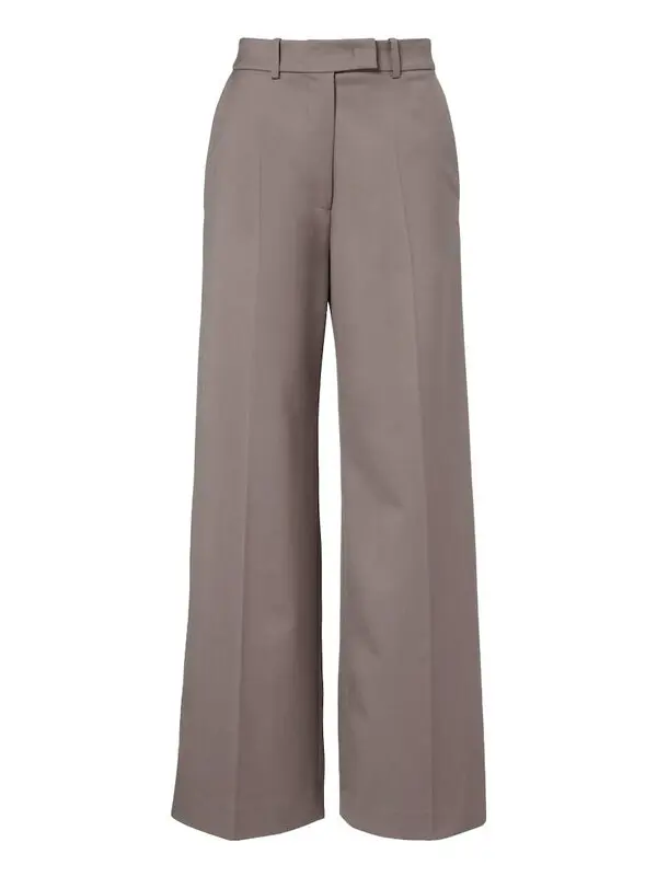 THE FRANKIE SHOP Brickell Wide-leg Pants - Brown