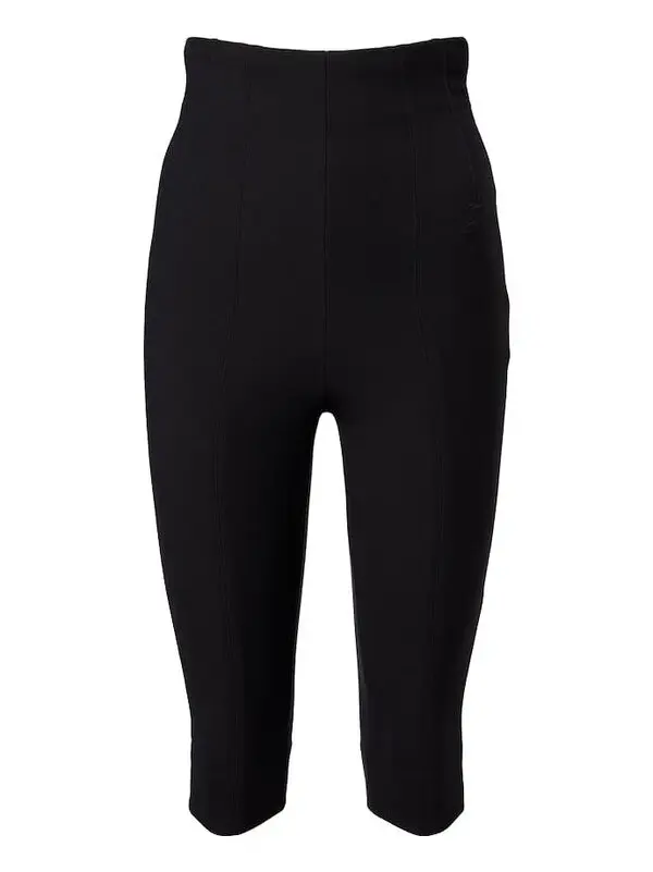 Jacquemus High-rise Capri Pants - Black