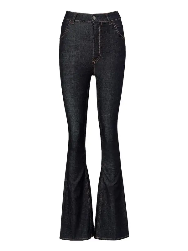 Acne Studios High-rise Flared Jeans - Blue