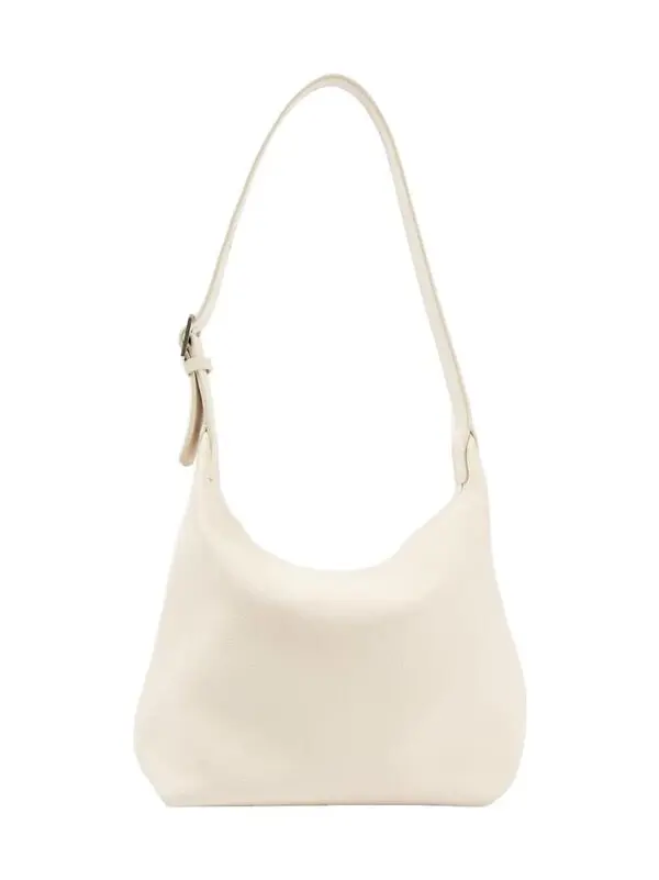 THE ROW Isa Leather Shoulder Bag - White