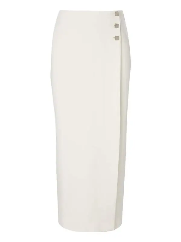 Tove Sindy Wrap Skirt - White