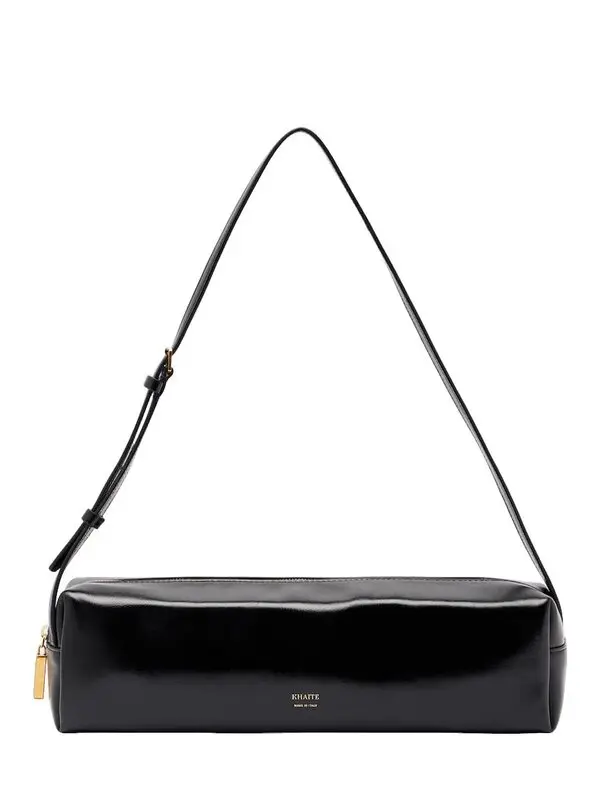 Khaite Kye Micro Leather Shoulder Bag - Black
