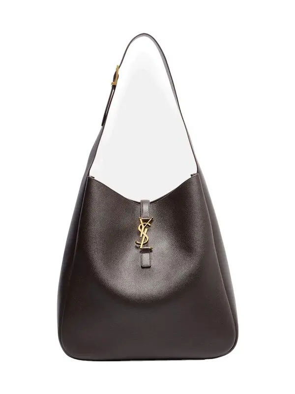 Saint Laurent Le 5 À 7 Supple Large Leather Shoulder Bag - Brown