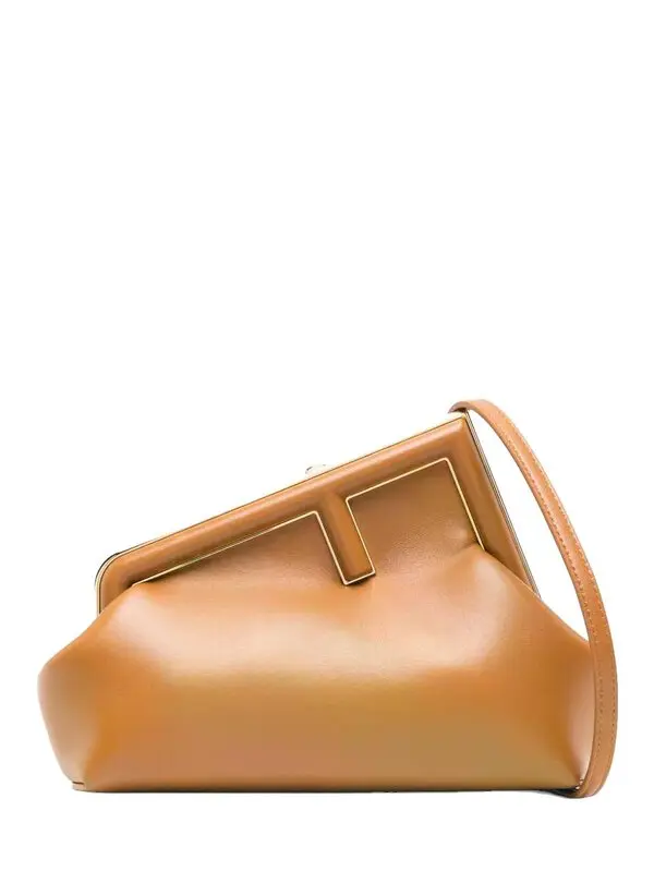 Fendi Small First Clutch - Brown