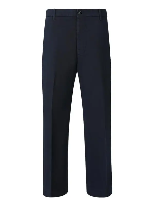NINE:INTHE:MORNING Slim Fit Chino Pants - Navy Blue