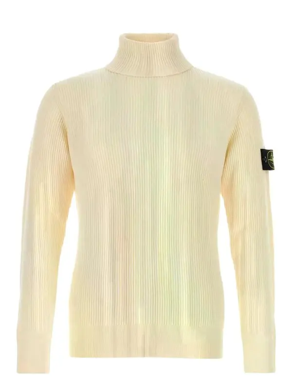Stone Island Turtleneck Sweater - Neutrals