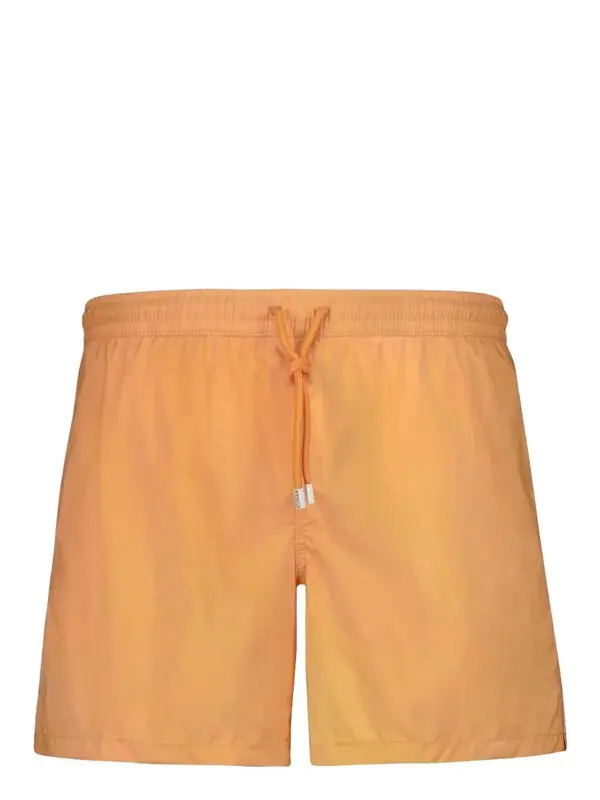 Fedeli Madeira Carabiner-detail Swim Shorts - Orange