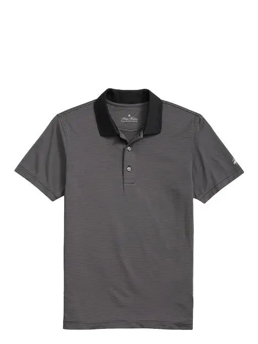 Brooks Brothers Performance Golf Polo - Gray/black