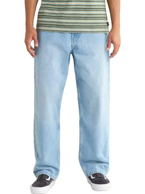 VANS Loose Fit Denim Jeans - Light Stonewash