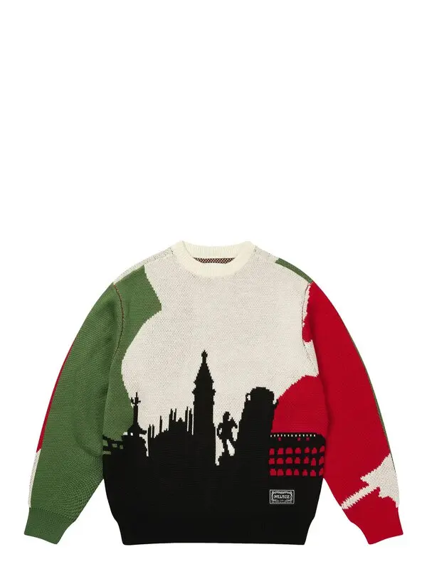 PALACE Tourist Knit Italy - Multicolor