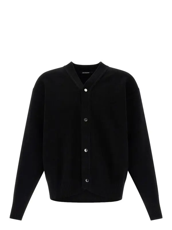 Jacquemus Le Cardigan Doppio - Black