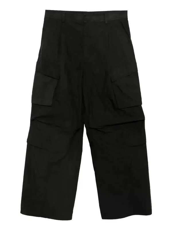JUUN.J Wide-leg Cargo Pants - Black