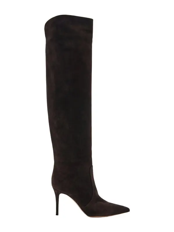 GIANVITO ROSSI Hansen Cuissard Over-the-knee Boots - Brown