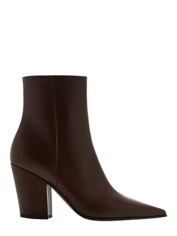 GIANVITO ROSSI Keinna Leather Boots - Brown