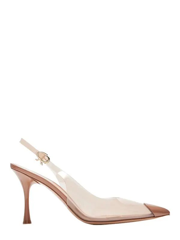 GIANVITO ROSSI Diana Slingback Pumps - Neutral