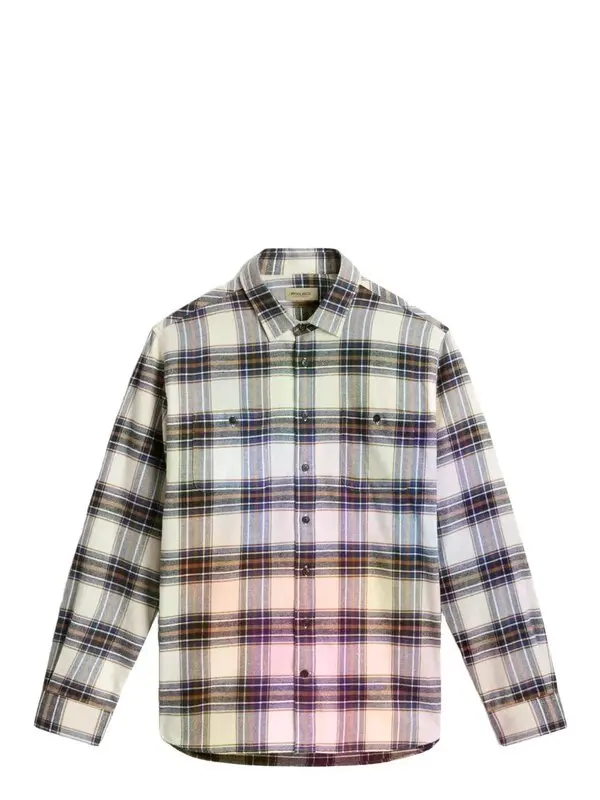 Woolrich Check-pattern Flannel Shirt - Neutrals