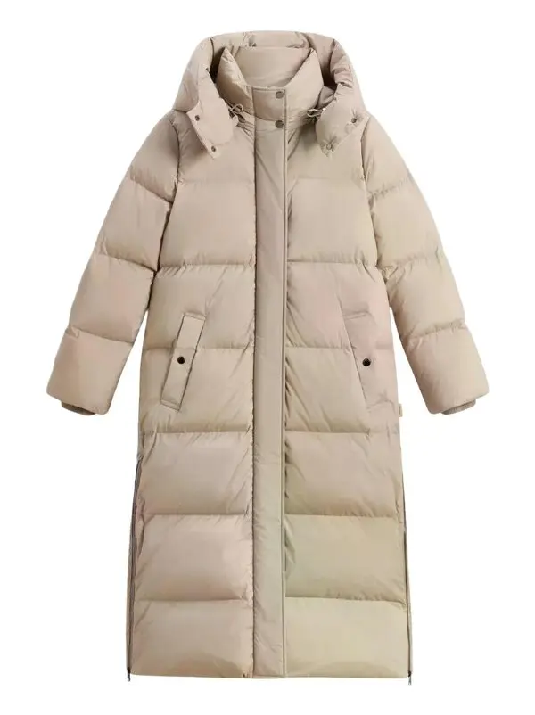 Woolrich Kelly Long Padded Coat - Neutrals