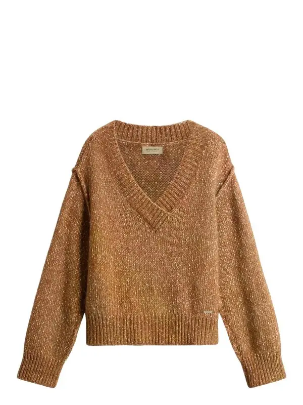Woolrich Mouline Jumper - Brown