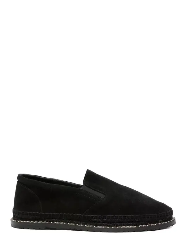 CastaÑer Suede Espadrilles - Black