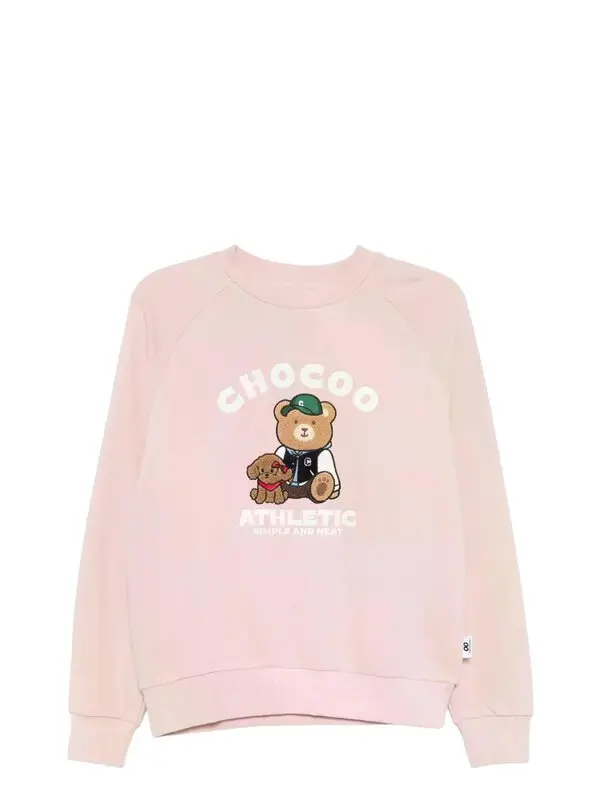 CHOCOOLATE Logo-embroidered Sweatshirt - Pink