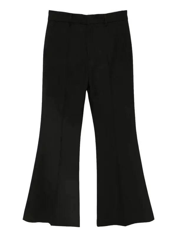 Rokh Flared Basic Trousers - Black
