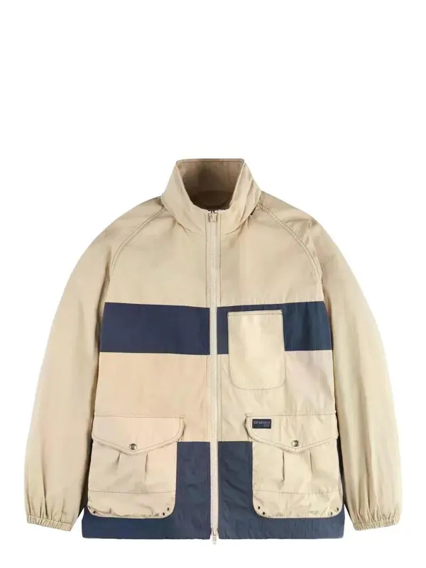 FAY Panelled Windbreaker - Neutrals