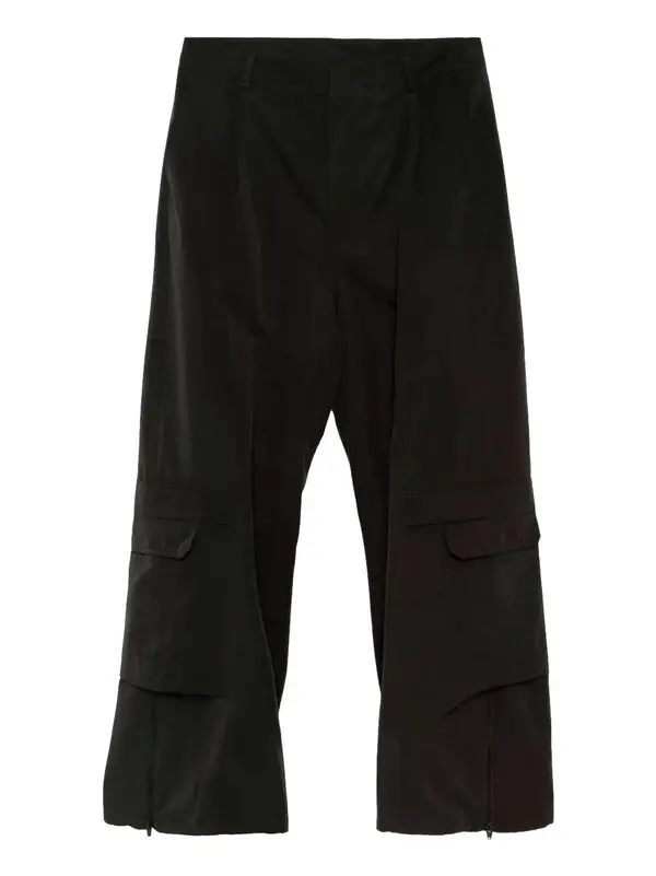 JUUN.J Wide-leg Cargo Pants - Black