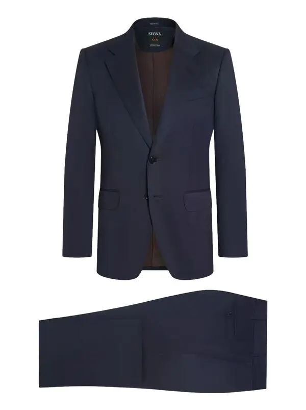 Zegna Centoventimila Wool Suit - Blue