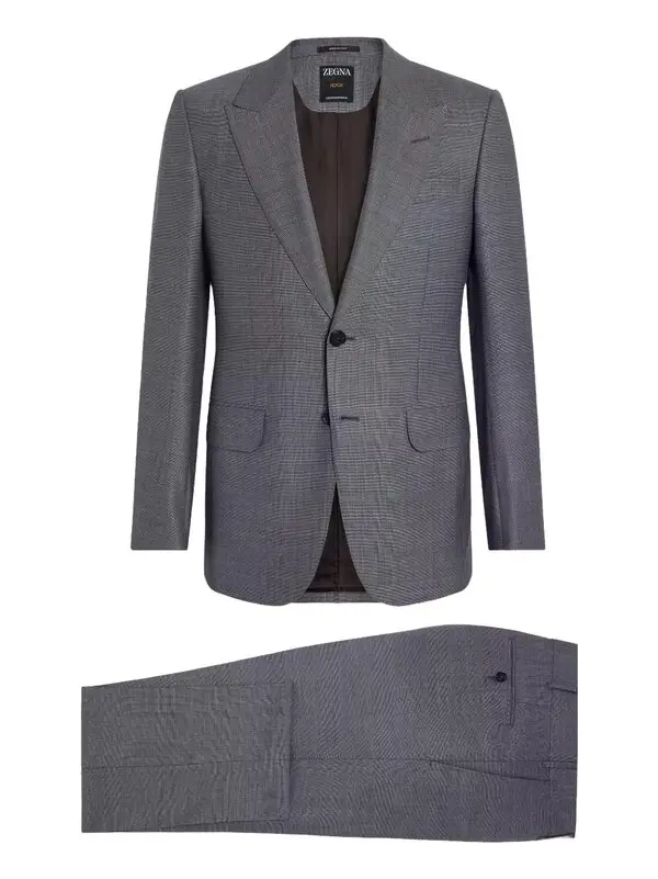 Zegna Centoventimila Wool Suit - Grey