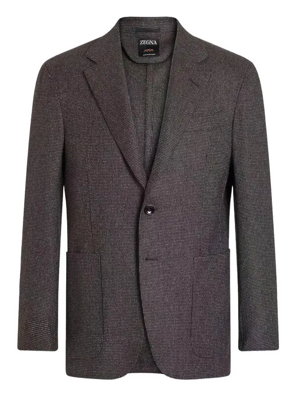Zegna Cashmere Blazer - Brown