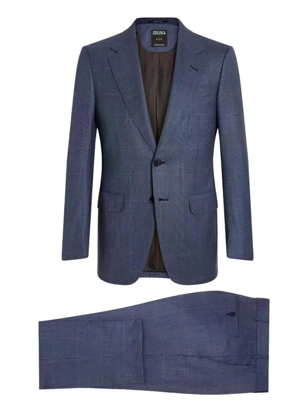 Zegna Centoventimila Wool Suit - Blue