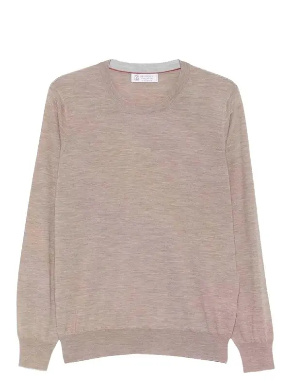 Brunello Cucinelli Cashmere Crewneck Sweater - Neutrals