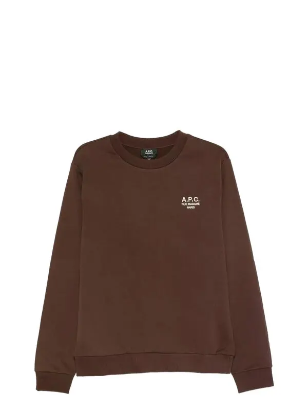 A.p.c. Standard Rue Madame Sweatshirt - Brown