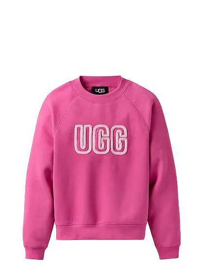Pink Ugg Logo Crewneck - Purple