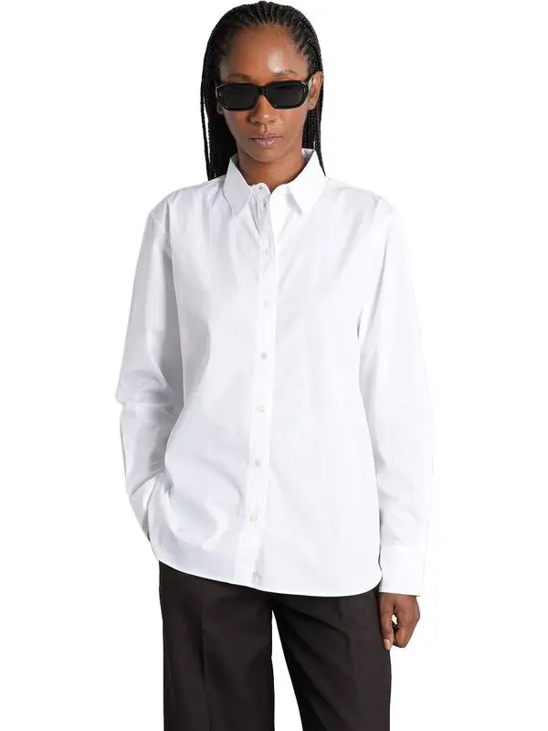 ANINE BING Essie Shirt - White
