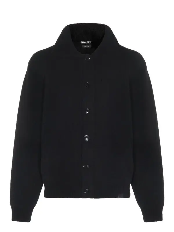 TOM FORD Cashmere Casual Jacket - Black