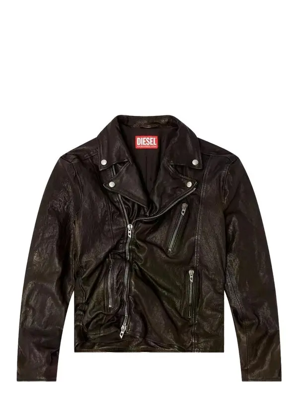 Diesel L-uncan Biker Jacket - Black
