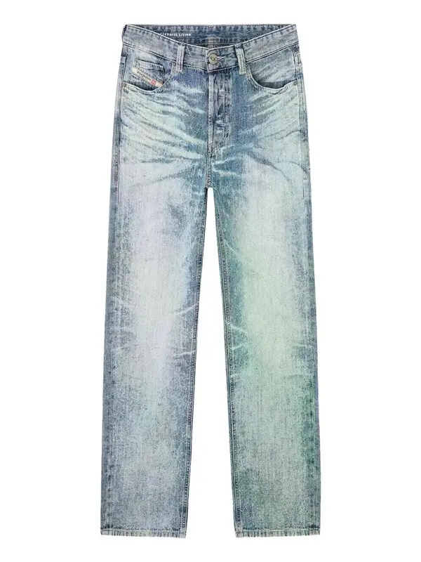 Diesel D-macs Straight-leg Jeans - Blue