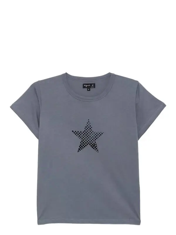 AGNÈS B. Star Graphic T-shirt - Blue