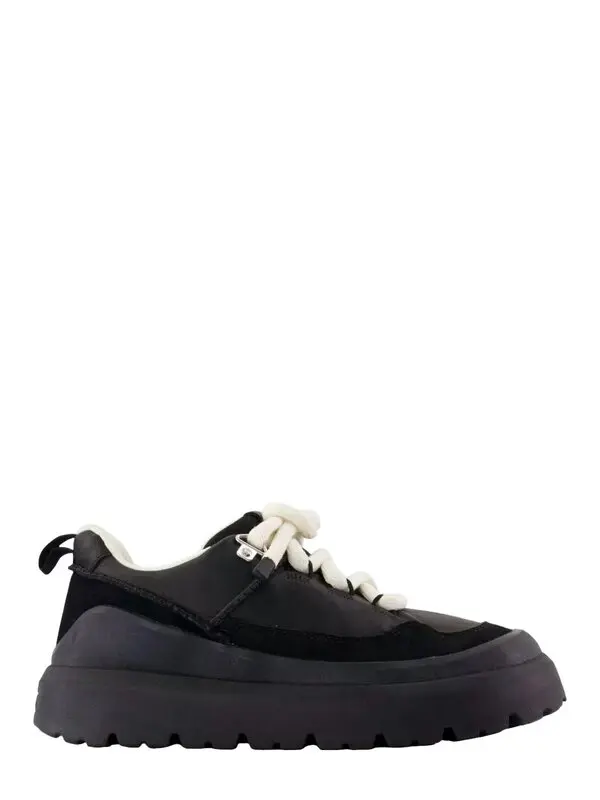 UGG Heritage Utility Leather Sneakers - Black