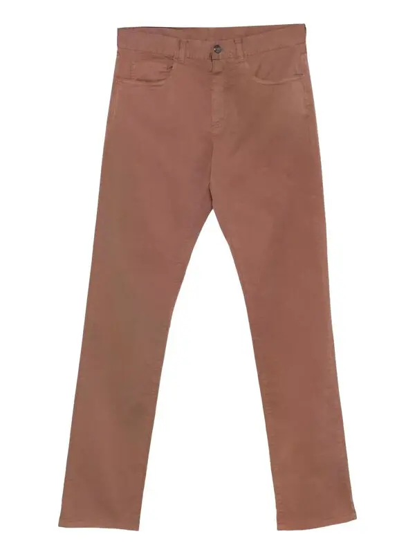 Canali Five-pocket Trousers - Brown