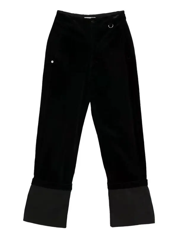 SAMUEL GUÌ YANG Corduroy Trousers - Black