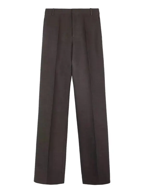 TOD'S Pressed-crease Trousers - Brown