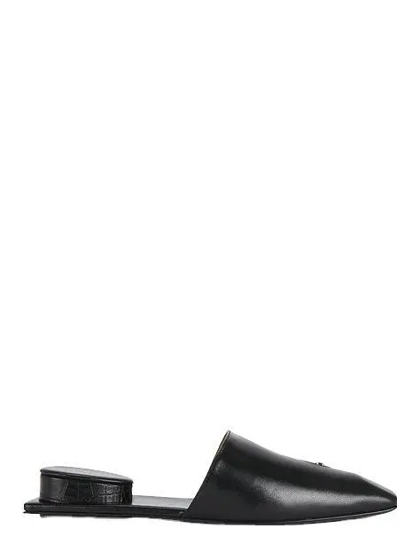 Tory Burch Pierced Mule - Perfect Black