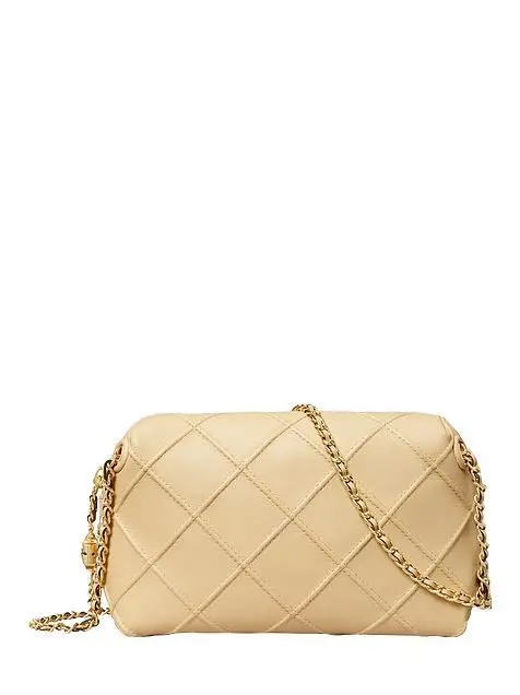 Tory Burch Fleming Soft Crossbody Bag - Vanilla Soft Serve