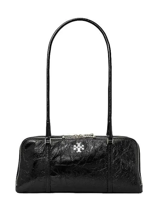 Tory Burch Small Marshmallow Satchel - Black