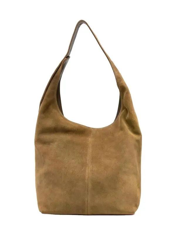 MAEDEN Monday Suede Shoulder Bag - Brown